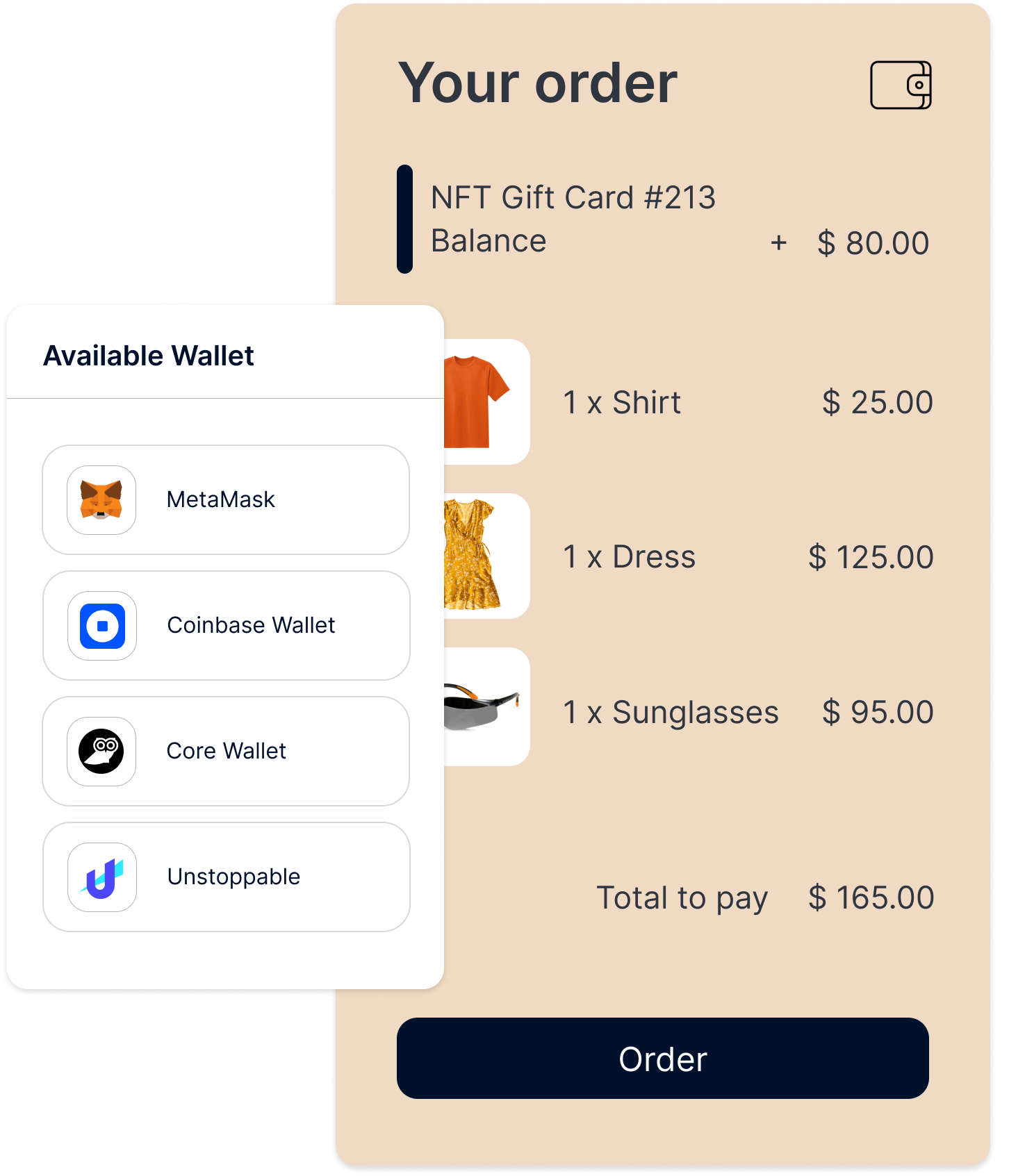 Redeem a NFT gift card - Atomicrails